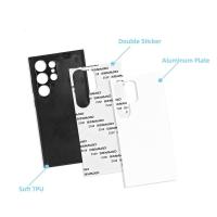 China Shockproof 2D Blank TPU PC Sublimation Cellphone Cases For Samsung S24 Ultra Plus for sale