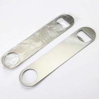 China Sublimation Blank Bottle Opener Stainless Steel Beer Bottle Opener Anti Corrosion for sale