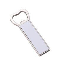 China Multifunctional Sublimation Metal Fridge Magnet Bottle Opener for sale
