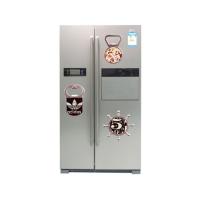 China Personalized Sublimation Metal Fridge Magnet Bottle Opener Custom Magnet Bottle Opener for sale