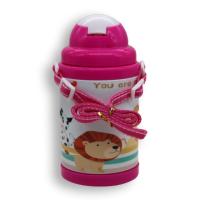 China Diy Custom Blank Sublimation Flip Top Water Bottle For Kids Straw Drink Children Bottle for sale