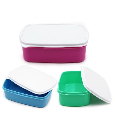 China Photos Printing Sublimation Lunch Box Blank With Aluminum Plate Printing for sale