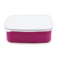 China Photos Printing Sublimation Lunch Box Blank With Aluminum Plate Printing for sale