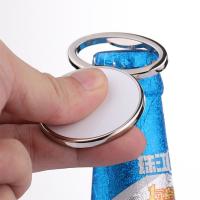 China Personalized Gifts Metal Sublimation Fridge Magnet Bottle Opener Blanks for sale