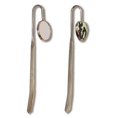 China Custom Blank Metal Sublimation Bookmark With Aluminum Insert DIY Sublimation Blanks for sale