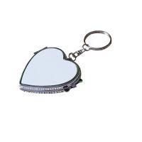 China Blank Sublimation Keychain Mirror Photo Pocket Compact Mirror for sale