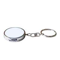China Blank Sublimation Keychain Mirror Photo Pocket Compact Mirror for sale