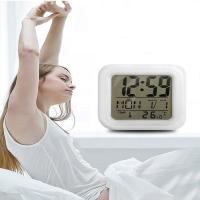 China Digital Display Sublimation Clock Blanks With 4 Sides Printing Perfect For Night Light Customization for sale
