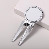 China Metal Sublimation Golf Ball Marker Custom Golf Divot Tool for sale
