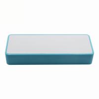 China Multifunctional Double Layer Sublimation Plastic Stationery Box For Pencil Case for sale