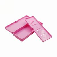 China Multifunctional Double Layer Sublimation Plastic Stationery Box For Pencil Case for sale