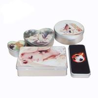China Sublimation Metal Tin Box Blanks Custom Printing Gift Metal Box With Aluminum Sheet for sale