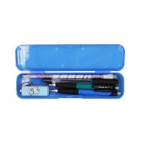 China Rectangular Plastic Sublimation Pencil Case And Portable Tableware Storage For Sublimation Printing for sale