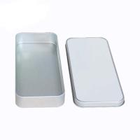 China Diy Custom Sublimation Blank Tin Box Rectangular Shaped Printing Gift Metal Boxes Pencil Case for sale