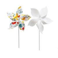 China Double Sided Printing Sublimation Blanks Windmill For Personalized Ornaments Sublimation Plastic Blanks for sale