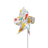 China Double Sided Printing Sublimation Blanks Windmill For Personalized Ornaments Sublimation Plastic Blanks for sale