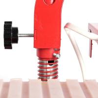 China Red Manual Pen Heat Press Machine Sublimation Pen Printing Machine for sale
