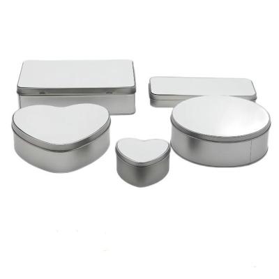 China Sublimation Metal Candy Tin Box Gift Boxes In All Sizes tin storage containers for sale