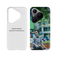 China Anti-Fingerprint Sublimation Blanks 3D Slim Phone Case For Huawei P70 for sale