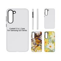 China Most Protective 3D Sublimation Phone Cases For Samsung S23 Plus Ultra 2 In 1 Mobile Cover for sale