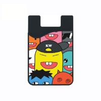 China Custom Plastic Sublimation Card Holder Sublimation Phone Card Holder for sale
