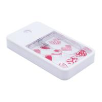 China Blank Sublimation Plastic Scent Bottle With Metal Insert Custom Perfume Bottle For Sublimation Heat Transfer Printing for sale