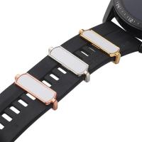 China Metal DIY Printed Sublimation Watchband Decorative Buckle Heat Transfer Zinc Alloy Watchband Accessories for sale