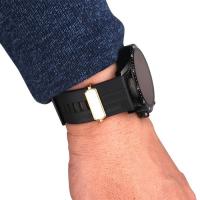 China Metal DIY Printed Sublimation Watchband Decorative Buckle Heat Transfer Zinc Alloy Watchband Accessories for sale