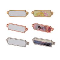 China Metal DIY Printed Sublimation Watchband Decorative Buckle Heat Transfer Zinc Alloy Watchband Accessories for sale