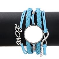 China DIY Sublimation Gifts Customized Sublimation Blanks Love Bracelet for sale