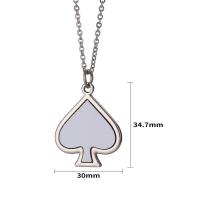 China Custom Metal Necklace Fashion Unique Jewelry Necklaces For Heat Transfer Durable for sale