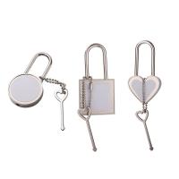 China Personalized Sublimation Gifts Valentines Day Gift Sublimation Padlock For Lover for sale