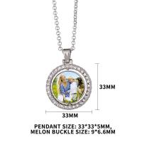 China Sublimation Blank Necklace With Diamond Personalized Sublimation Blanks for sale