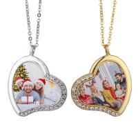 China Sublimation Blank Necklace With Diamond Personalized Sublimation Blanks for sale