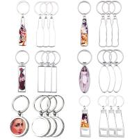 China Custom Sublimation Blank Bottle Opener Keychain for sale