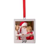 China Christmas Tree Hanging Ornaments Sublimation Metal Christmas Pendant Custom holiday decor for sale