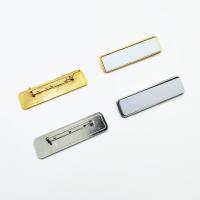 China Reusable Blank Sublimation Name Badge Magnetic Name Tags Custom Logo for sale