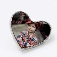 China DIY Sublimation Blank Metal Badge Brooches Personalised Pin Badges for sale