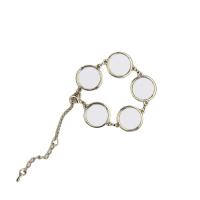 China Various Shaped Sublimation Women Bracelet Blanks For Heat Transfer Photos Printing Valentine's Day Gift Metal Jewelry Bracelet for sale