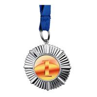 China Customized Football Sport Souvenir Gift Blank Gold Plating Sublimation Medals for sale