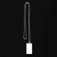 China Personalized Double Sided Metal Sublimation Dog Tags For Sublimation Photos Printing for sale