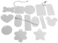 China Custom Dog Tags For Pets Blank Metal Double Sided Dog Tag Sublimation Blanks for sale