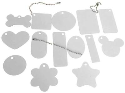 China Custom Dog Tags For Pets Blank Metal Double Sided Dog Tag Sublimation Blanks for sale