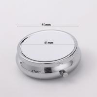 China Round Metal Sublimation Pill Box With Aluminum Insert for sale