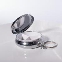 China Round Metal Sublimation Pill Box With Aluminum Insert for sale