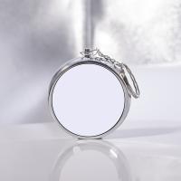 China Round Metal Sublimation Pill Box With Aluminum Insert for sale