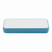 China Custom Sublimation Pencil Case Children Sublimation Pencil Case Tin Box With Aluminum Sheet for sale