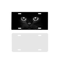 China Customized Various Sizes Of Sublimation Blank License Plates And License Plate Frame for sale