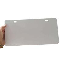 China Customized Various Sizes Of Sublimation Blank License Plates And License Plate Frame for sale