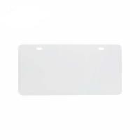 China Customized Various Sizes Of Sublimation Blank License Plates And License Plate Frame for sale